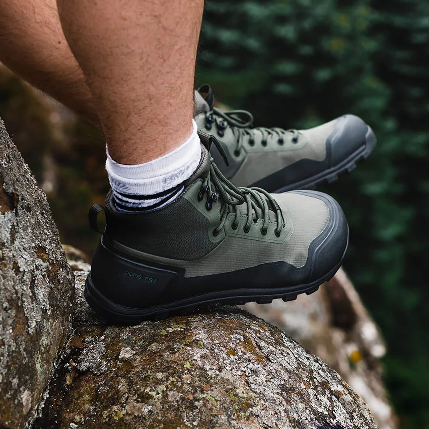 Rediscover Grounding Barefoot Hiking Boot (Men's) - Forest – Bahé