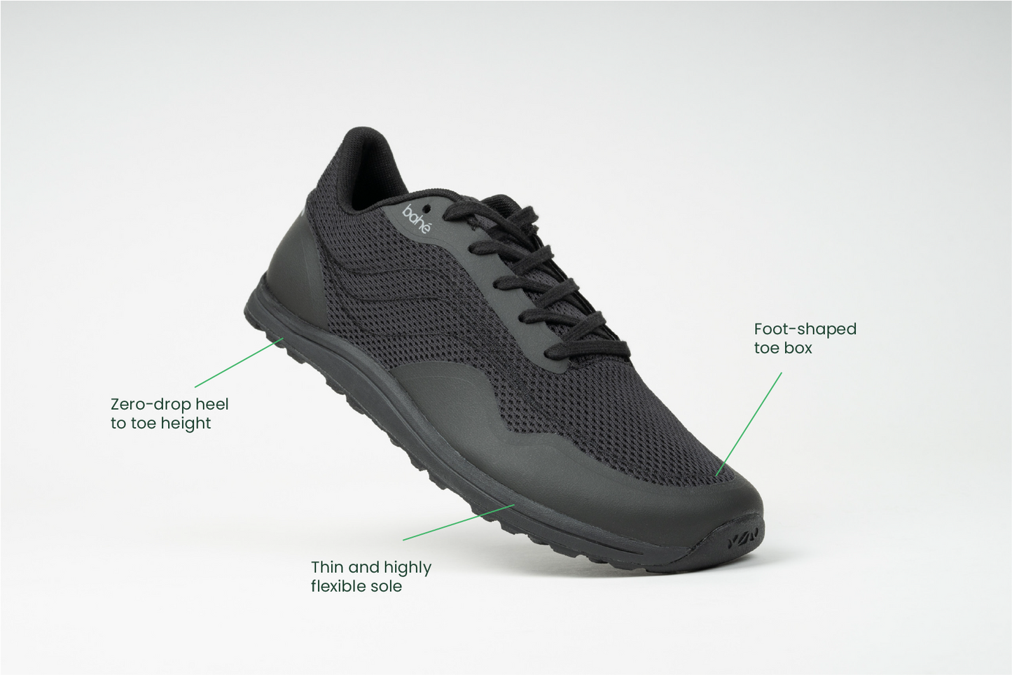 Women's Revive Grounding Barefoot Running Shoes in Eclipse | Bahé