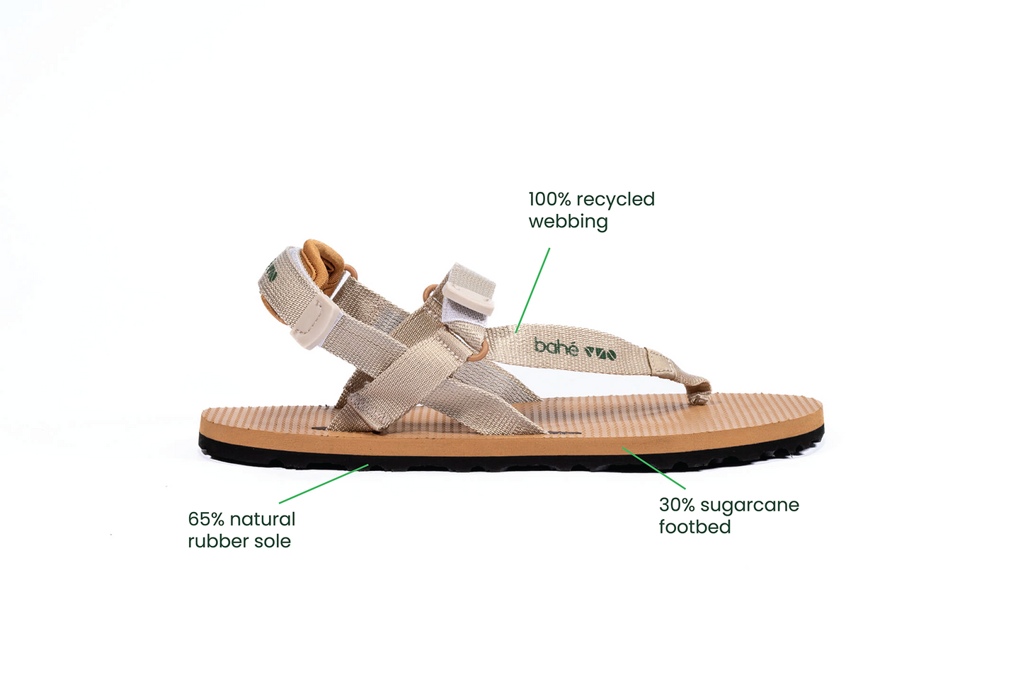 Respire Barefoot Sandals - Stone (Men's) | Bahé