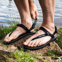 Respire Barefoot Sandals - Stone (Men's) | Bahé